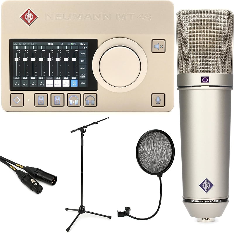 Neumann MT 48 USB-C Audio Interface and U87 Ai Set Microphone | Reverb