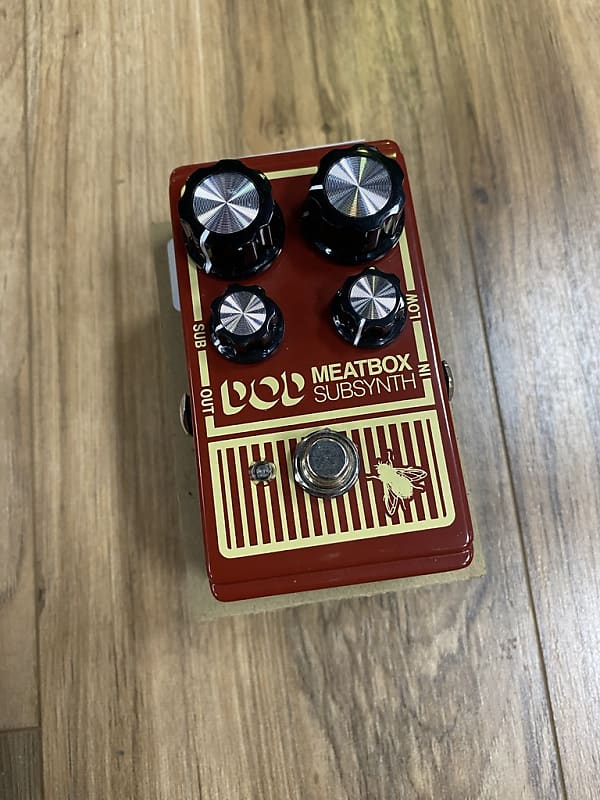 DOD Meatbox Sub Synth Reissue NEW - Red | Reverb
