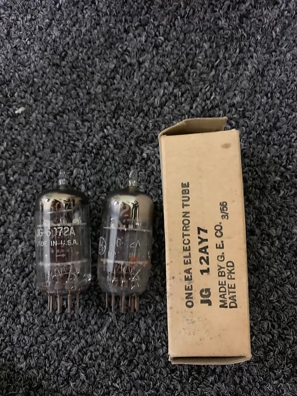 JG 12AY7 Tube Pair | Reverb