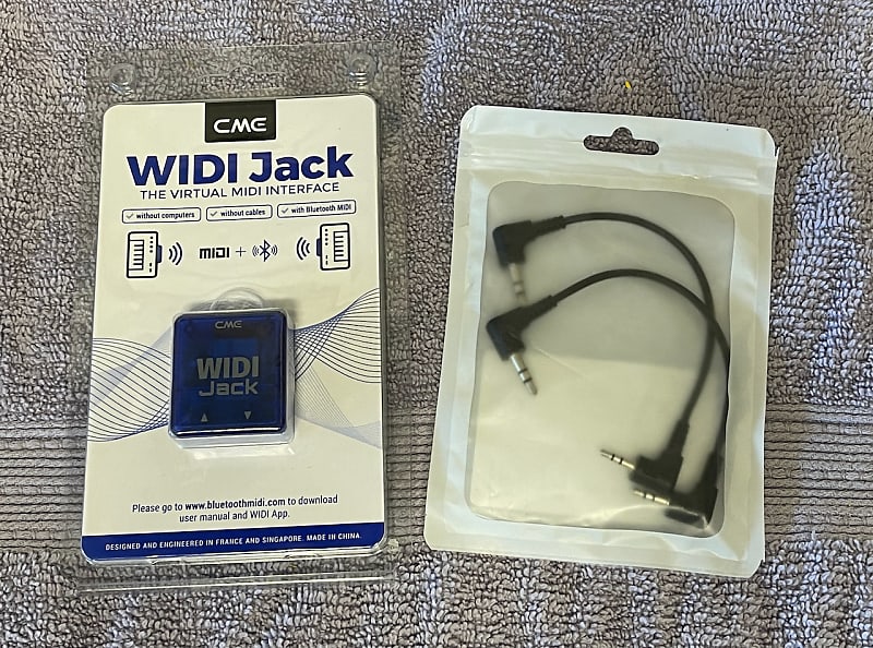 CME WIDI Jack Bluetooth midi with 3.5mm connectors | Reverb