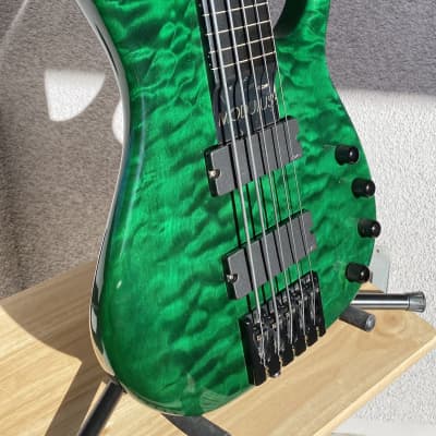 Modulus Graphite Quantum Q5 5-String Bass Guitar, 1997, | Reverb