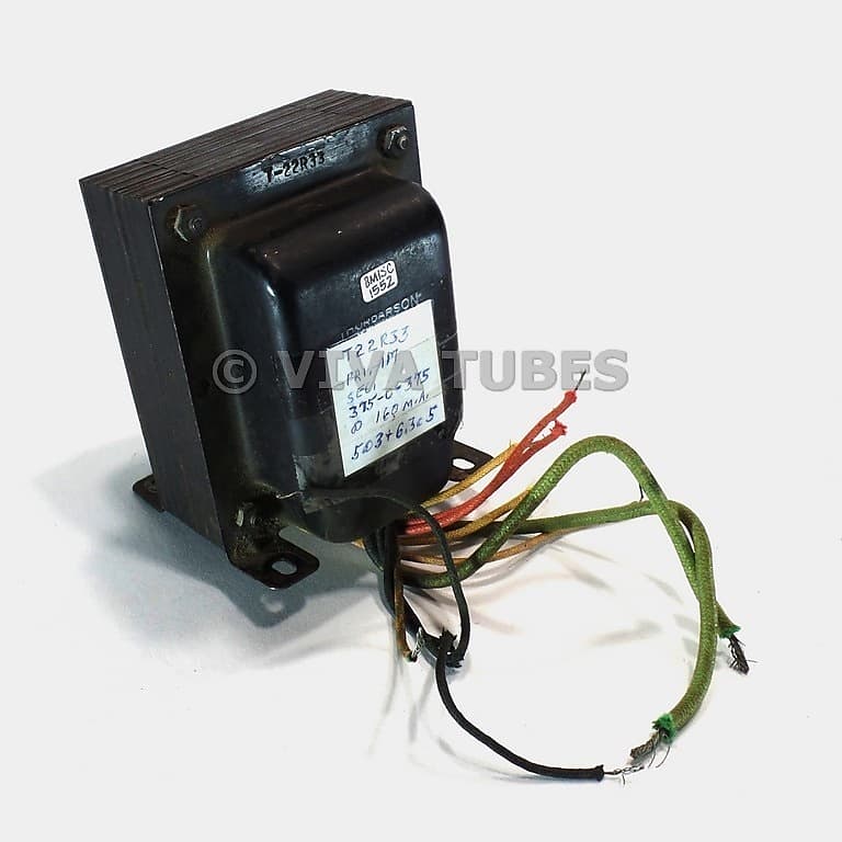 Vintage Thordarson T-22R33 Power Transformer 375V-0-375V | Reverb