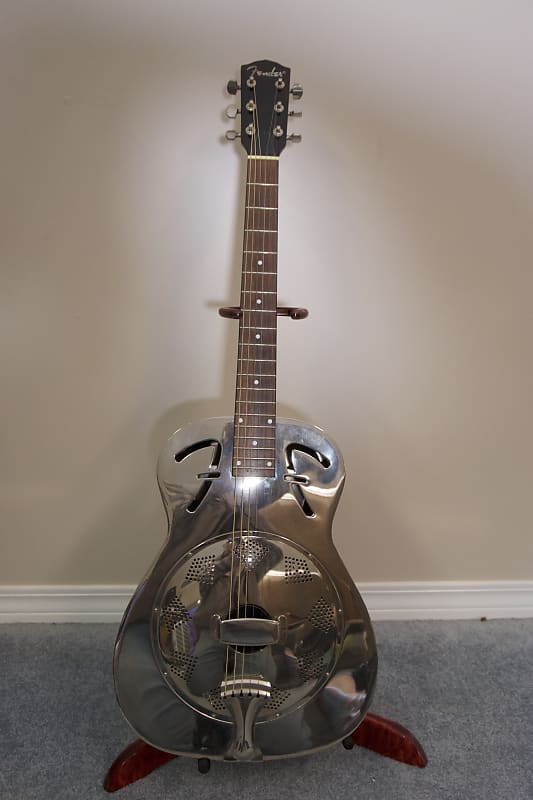 Fender FR48 Resonator Chrome | Reverb