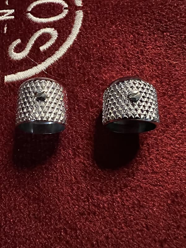 Rutters 1953 Tele knobs set of 2 Relic | Reverb