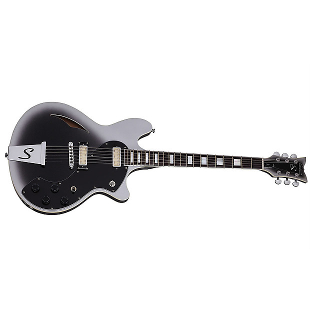 Schecter TS H-1 SVB Reverse Silverburst *NEW* tsh-1 t s h1 | Reverb