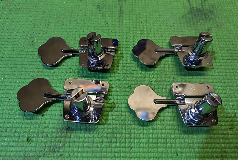 Fender Bass Machine Heads / Tuners 17mm 2020s - Chrome - 4L | Reverb