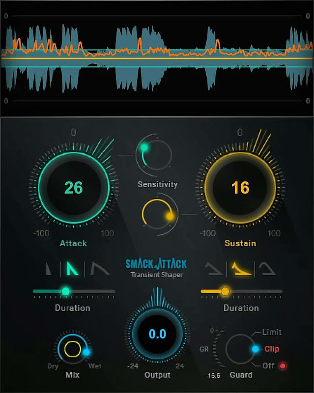 Waves Smack Attack (Download) Shape Your Drums’ Punch with | Reverb