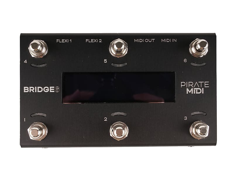 Pirate MIDI BRIDGE6 MIDI Foot Controller [USED] | Reverb