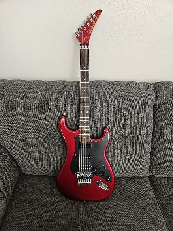Kramer Focus 3000 1980's - Candy Apple Red | Reverb
