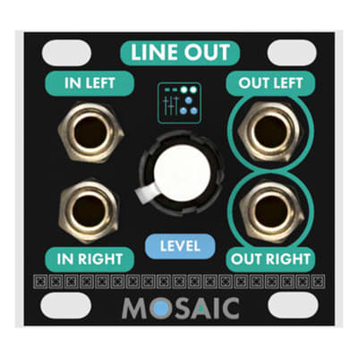 Mosaic Random 1U module black. Intellijel format. | Reverb UK