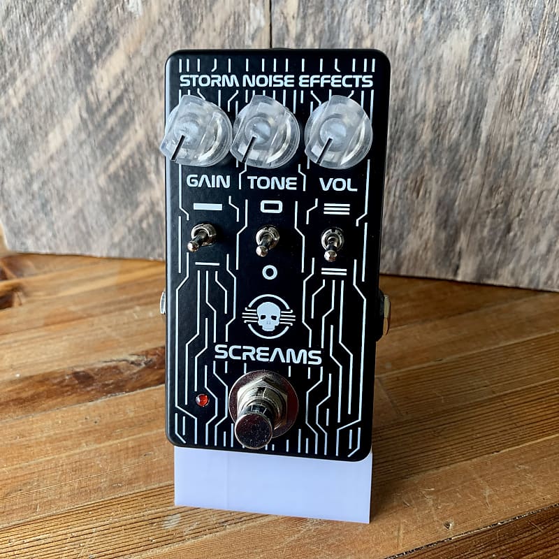 Screams - Storm Noise Effects Matte Black Tube Screamer Clone | Reverb
