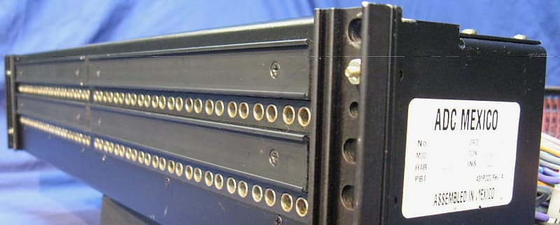 ADC BJF403-4MKII Bantam patch panel 1998 Black | Reverb