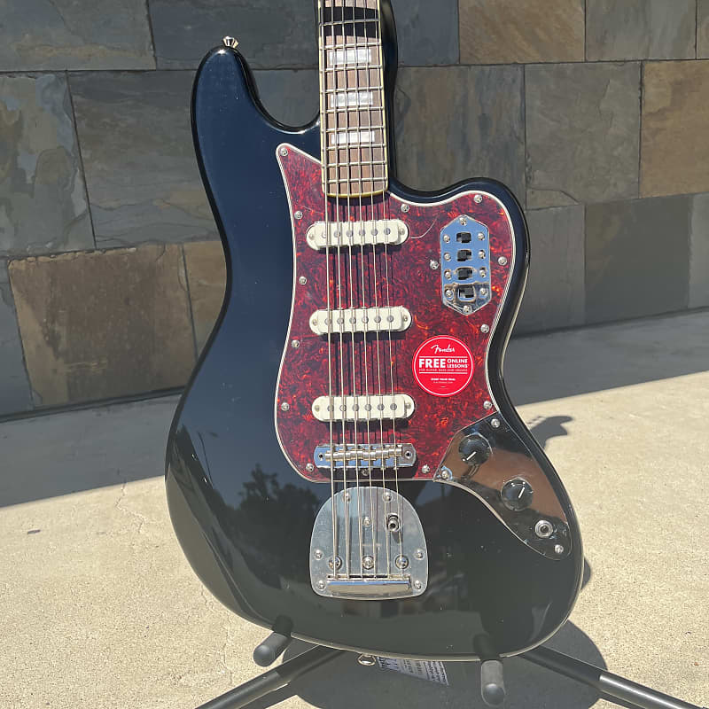 SQUIER CLASSIC VIBE BASS VI BLK | Reverb