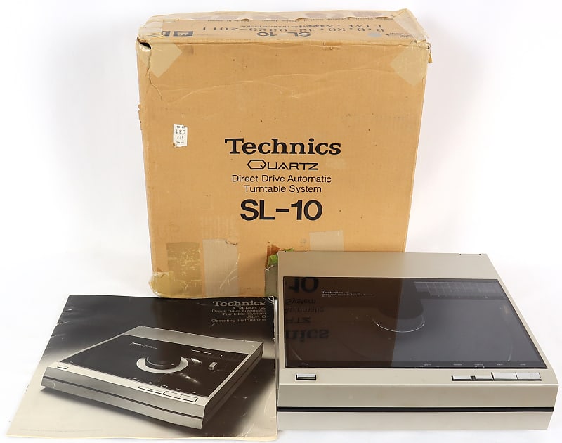 Technics SL-10 Direct Drive Automatic Turntable System Record | Reverb