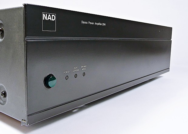 NAD 214 Audiophile Stereo 2-Channel Power Amplifier | Reverb