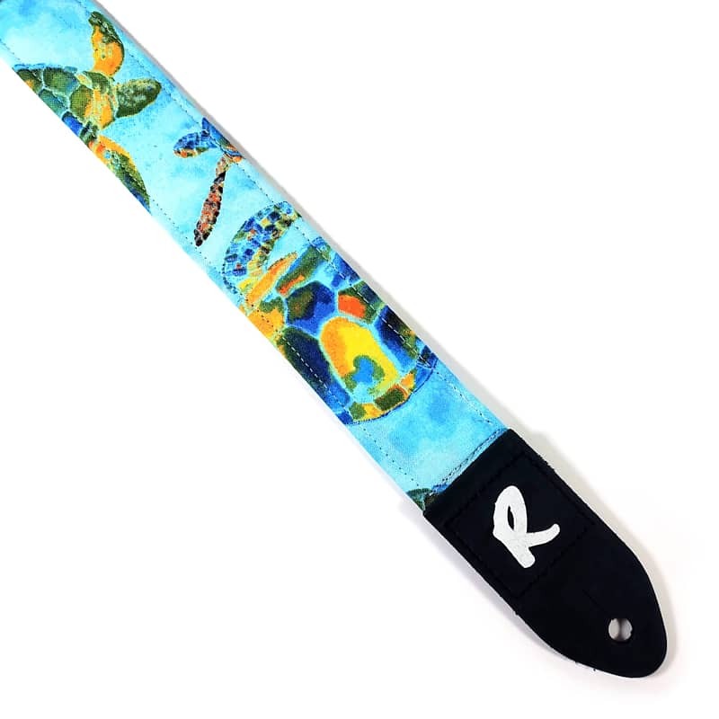 Sea Turtle Ukulele Strap - Ocean Ukulele Strap -Handmade - | Reverb