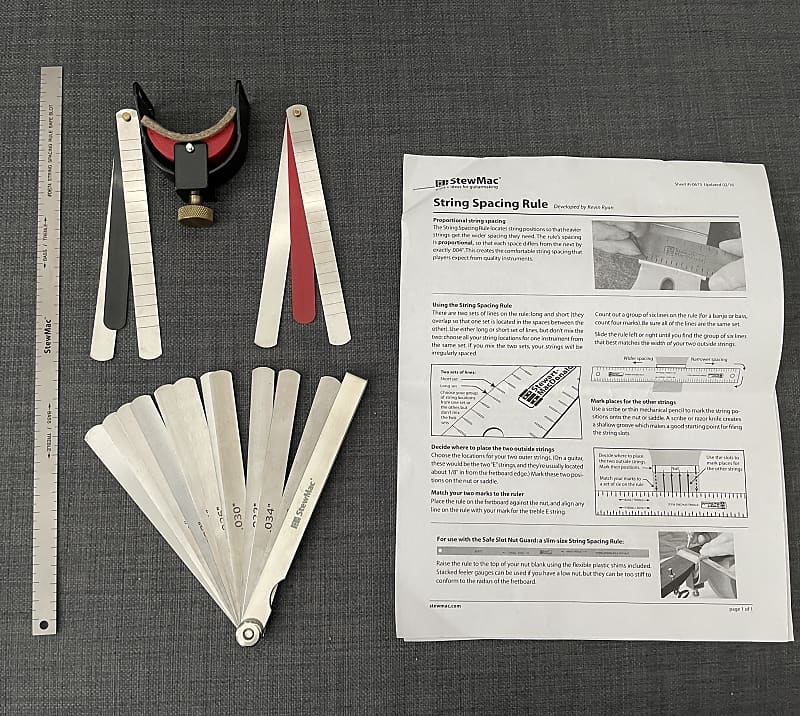 Stew Mac Safe Slot Nut Guard Complete Set | Reverb