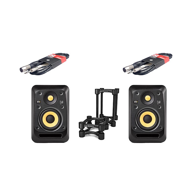 KRK V4 S4 Active Studio Monitor Bundle | Reverb