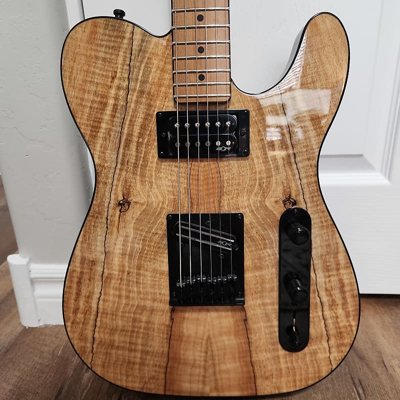 Squier Contemporary Telecaster RH 2021 - Spalted Maple | Reverb