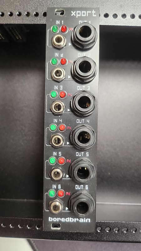 Boredbrain Music Xport Eurorack Audio Output Module | Reverb