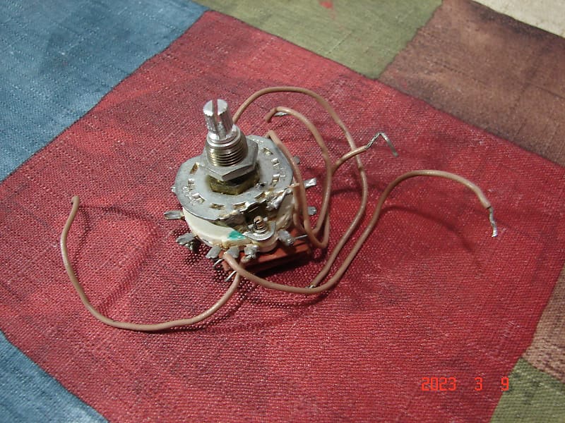 Vintage Gibson Guitar Varitone Rotary Switch For ES-345/355 | Reverb