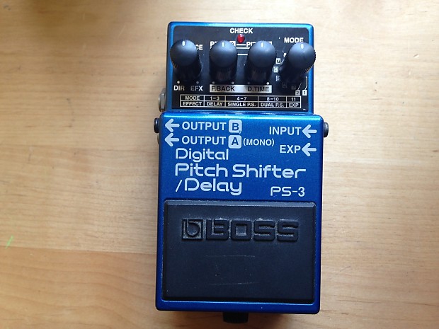 Boss PS-3 Digital Pitch Shifter/Delay | Reverb