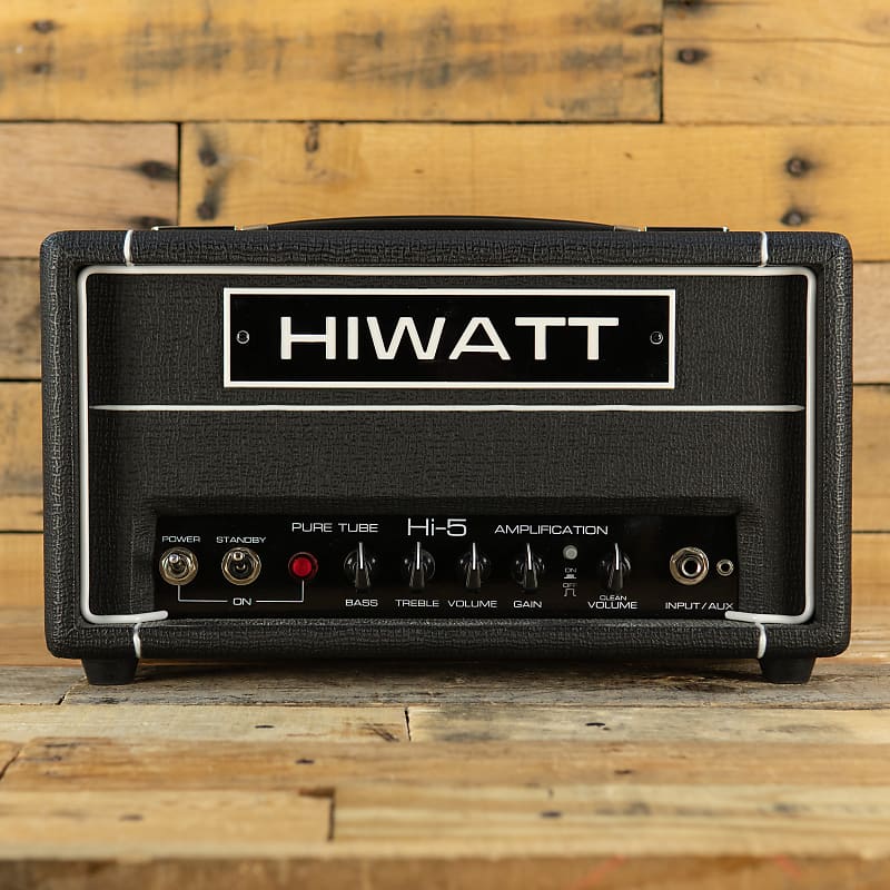 Hiwatt Hi-5 5-Watt Tube Head - Black | Reverb