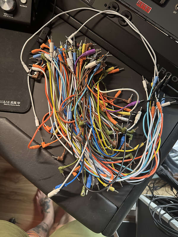 Misc Eurorack Cables (108) | Reverb