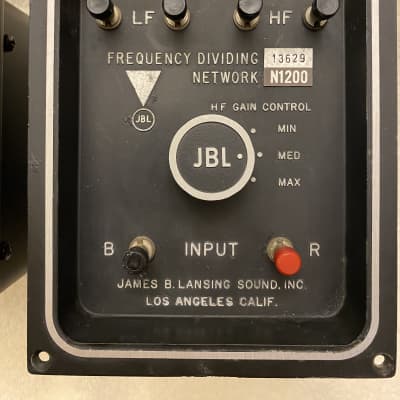 JBL N1200 crossovers rebuilt, includes new rotary switches | Reverb