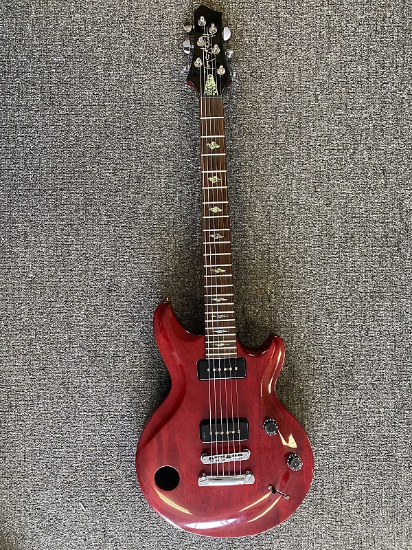 Terry Mcinturff Royal ‘00 Transparent Cherry Red | Reverb