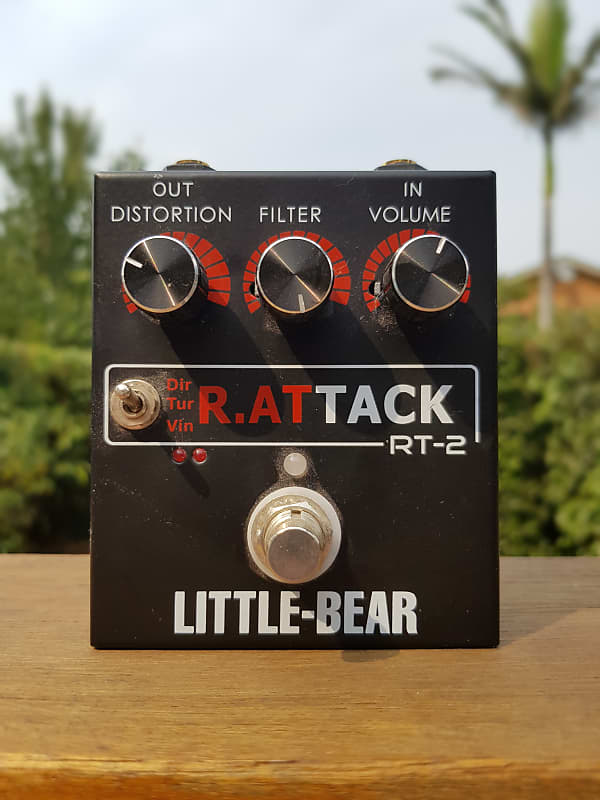 Little Bear R.Attack Rat clone distortion pedal | Reverb