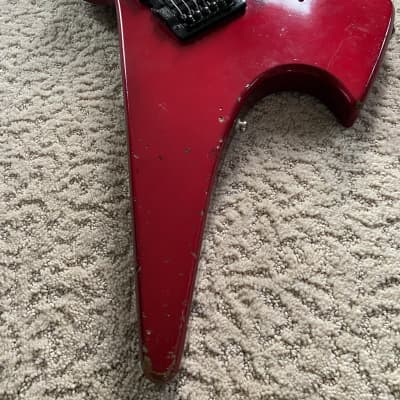 Hamer 1984 USA Scarab II - Red | Reverb