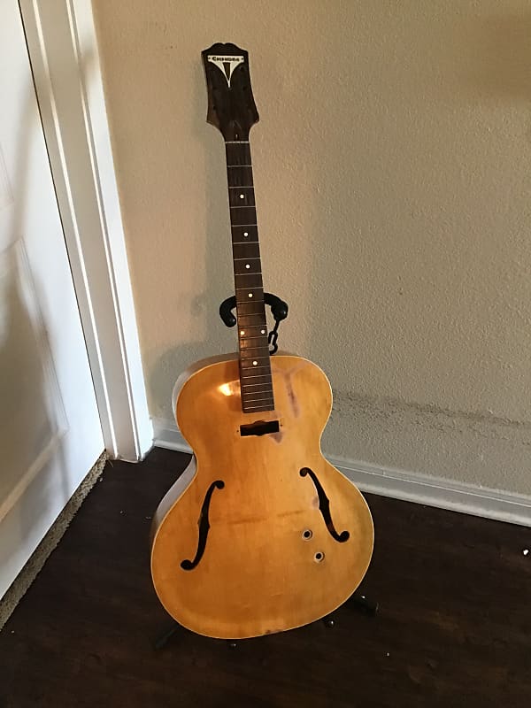 Epiphone Century 1945 -1955 Natural Project guitar Husk only. | Reverb