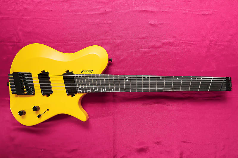 Kiesel ZM-7 Zeus Multiscale Headless - Yellow | Reverb