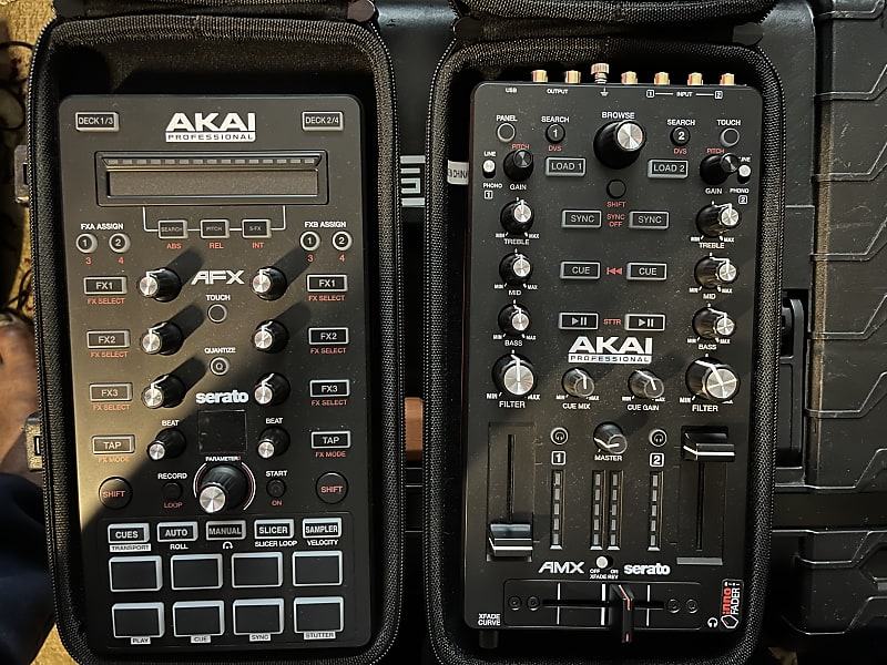 Akai AMX & AFX Mixing Surface/Interface for Serato DJ Black | Reverb