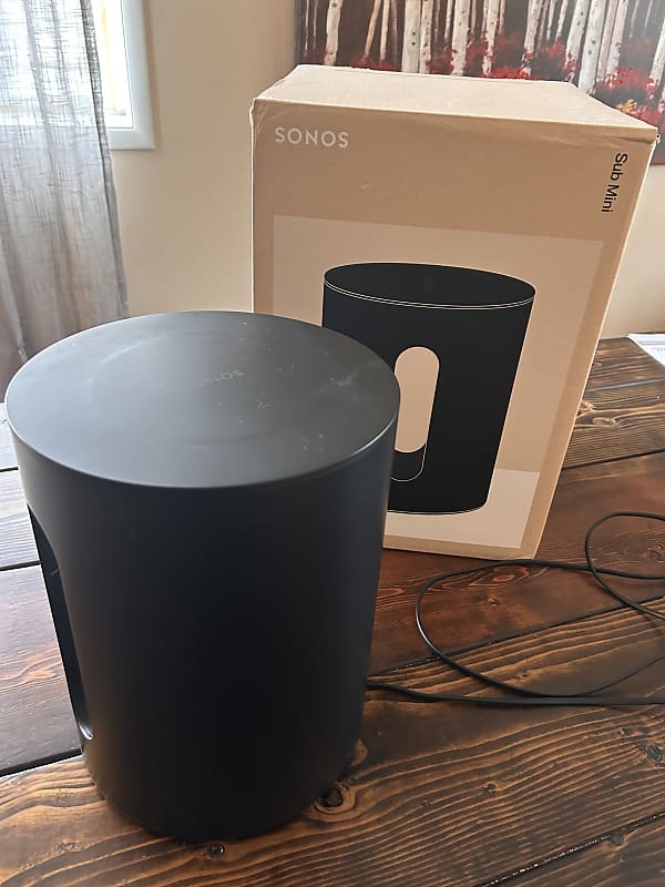 Sonos Sub-Mini - Black | Reverb