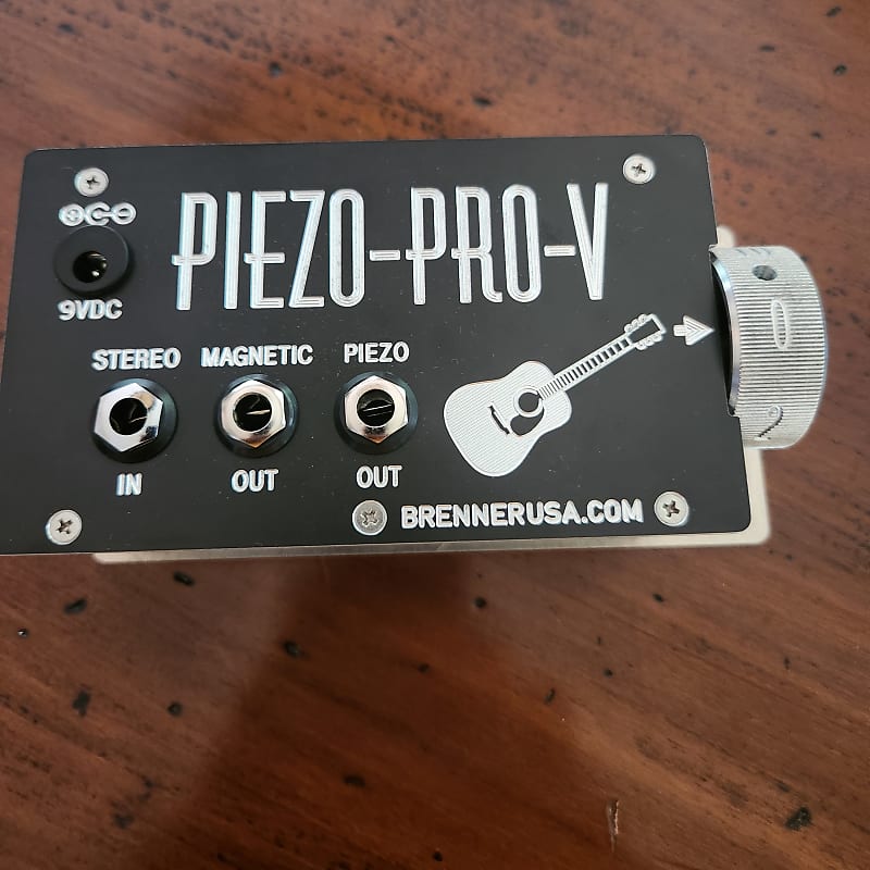 Brenner PIEZO-PRO-V Piezo Preamp | Reverb