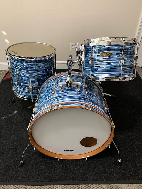 Ludwig Ludwig Club Date "Fab" 4 Piece Shell Pack in Blue | Reverb