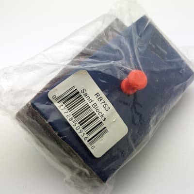 Rhythm Band Sand Blocks Red and Blue | Reverb