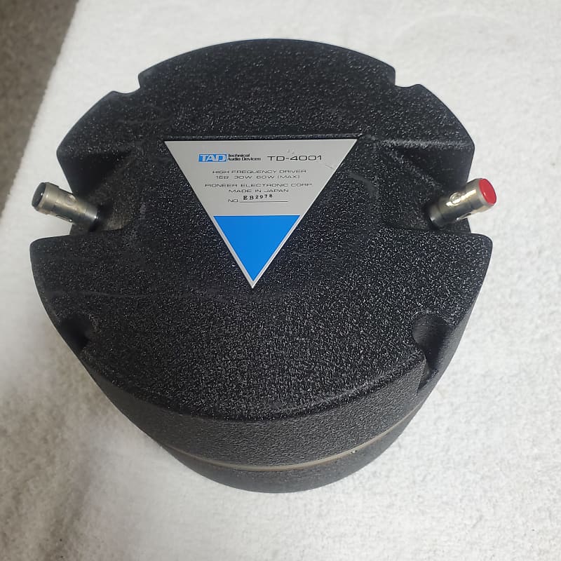 TAD TD4001 COMPRESSION DRIVER 80's Black | Reverb