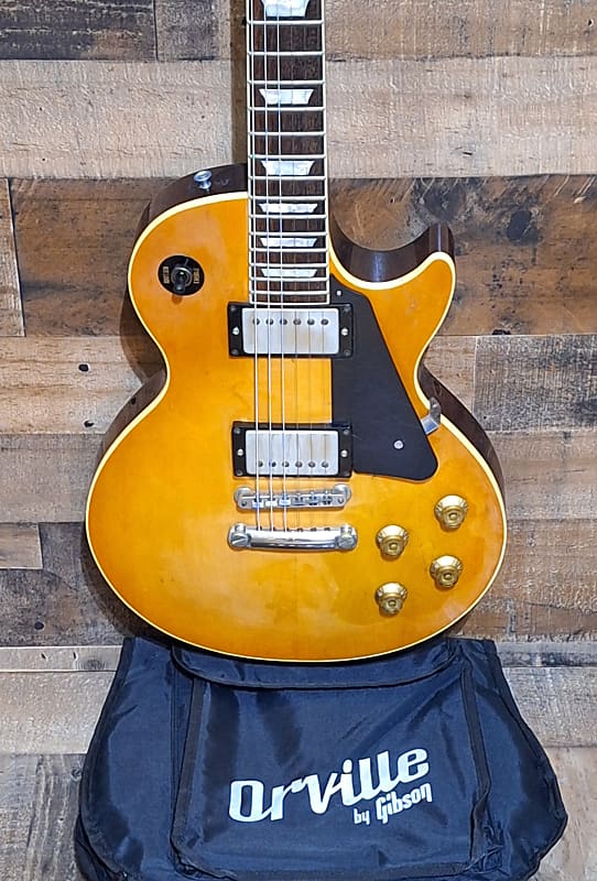 1995 Orville by Gibson LPS-75 Les Paul Standard - Tea Burst - | Reverb