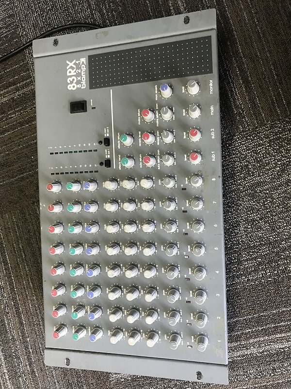 Biamp 83RX 8x2.1, 8 Channel Mixer, Spring Reverb, 3 Band | Reverb