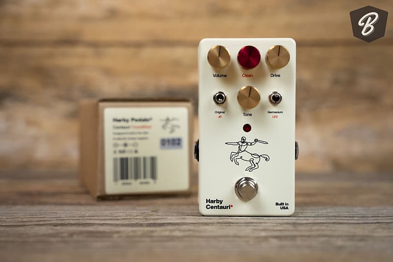 Harby Pedals Centauri Modfied - Overdrive / Boost / Buffer | Reverb