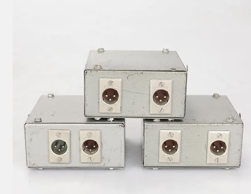 3 Custom Built XLR Splitter Boxes 1-In / 4-Out 1x4 Mama Jo's | Reverb