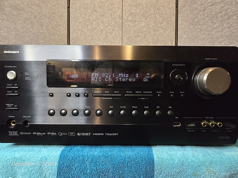 Integra DHC 80.6 DHC 80.6 2015s - Black Metal | Reverb