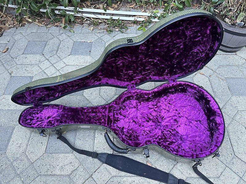 Hoffee Dreadnought Case 2020 - Green Carbon fiber | Reverb