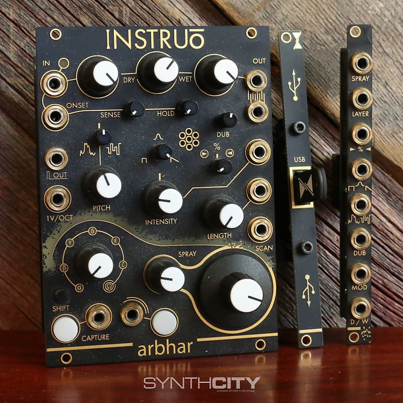 Instruo Arbhar w/ Expander Modules - Granular Audio Processor | Reverb