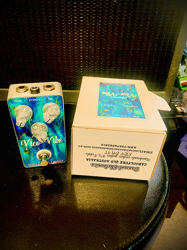 Danzart Electronics Vico vibe 2022 Blue static | Reverb