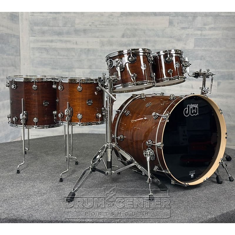 DW Performance 5pc Drum Set w/22"BD Walnut Lacquer - DCP | Reverb