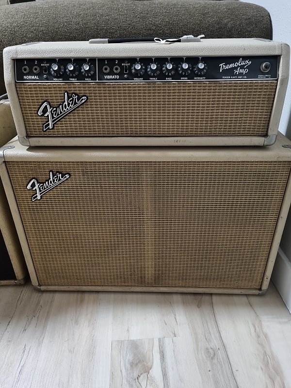 Fender Tremolux 64 - Blonde vintage stack 2x10 | Reverb
